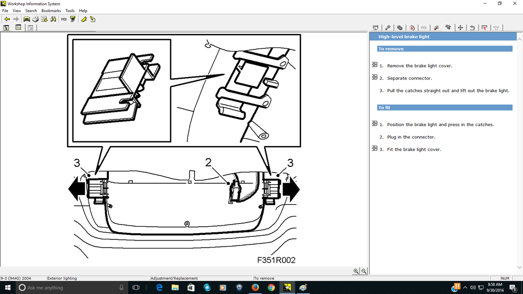 Cyclops Brake Light Removal | SaabCentral Forums
